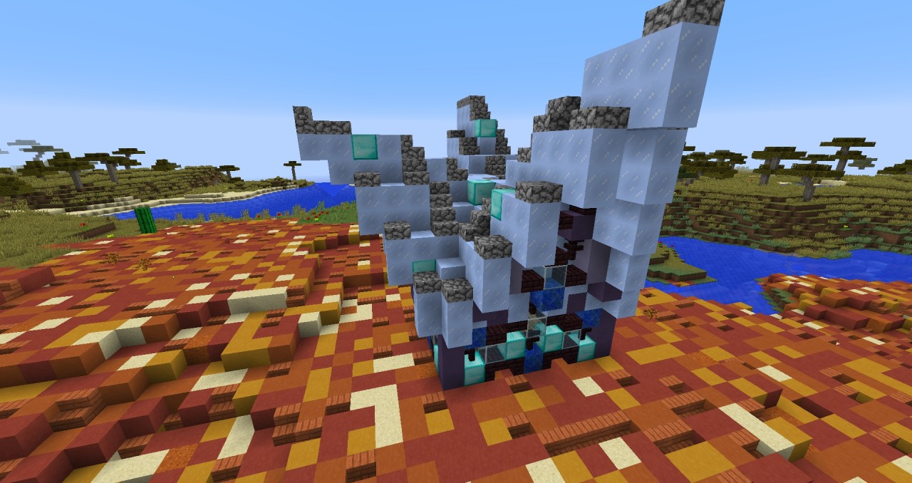 The world of the Phoenix Minecraft Map