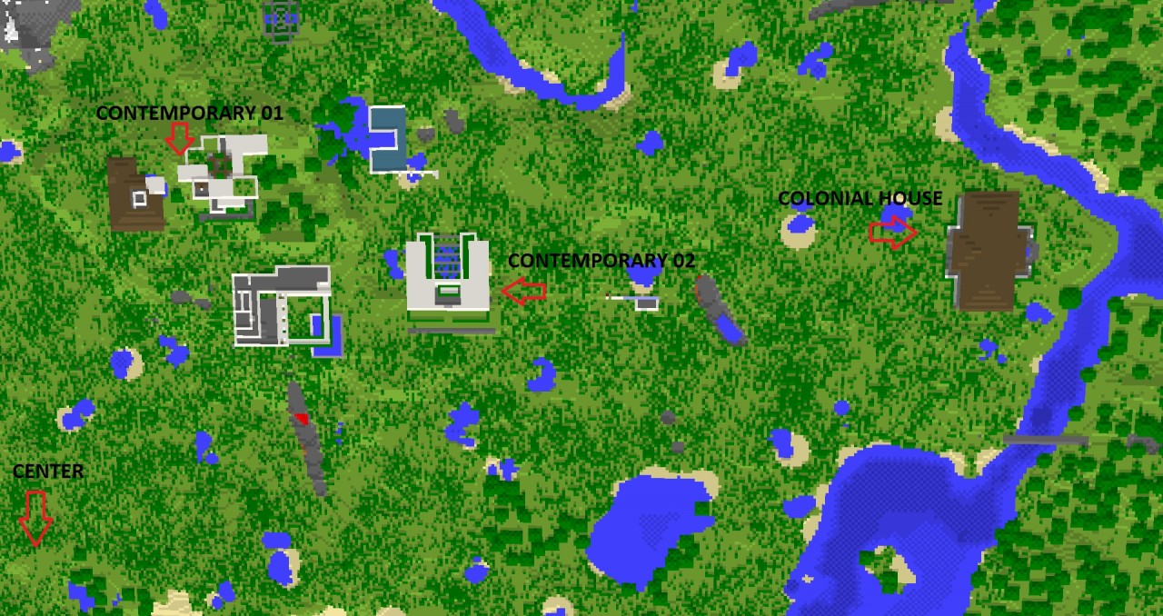 The map of my city (under construction) Minecraft Map