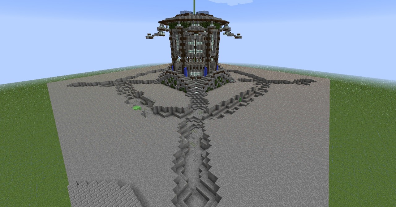 Faction Server spawn, in progress Minecraft Map