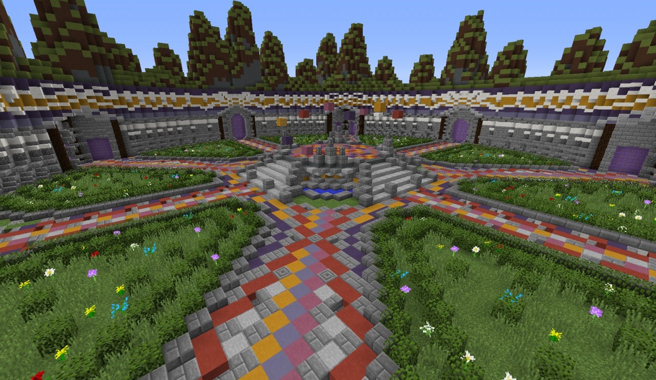 server hub by Bl3nker Minecraft Map