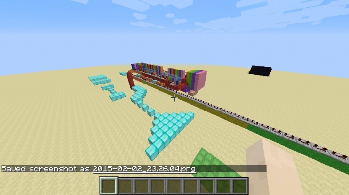 Minecraft X-Run + Redstone Race Minecraft Map