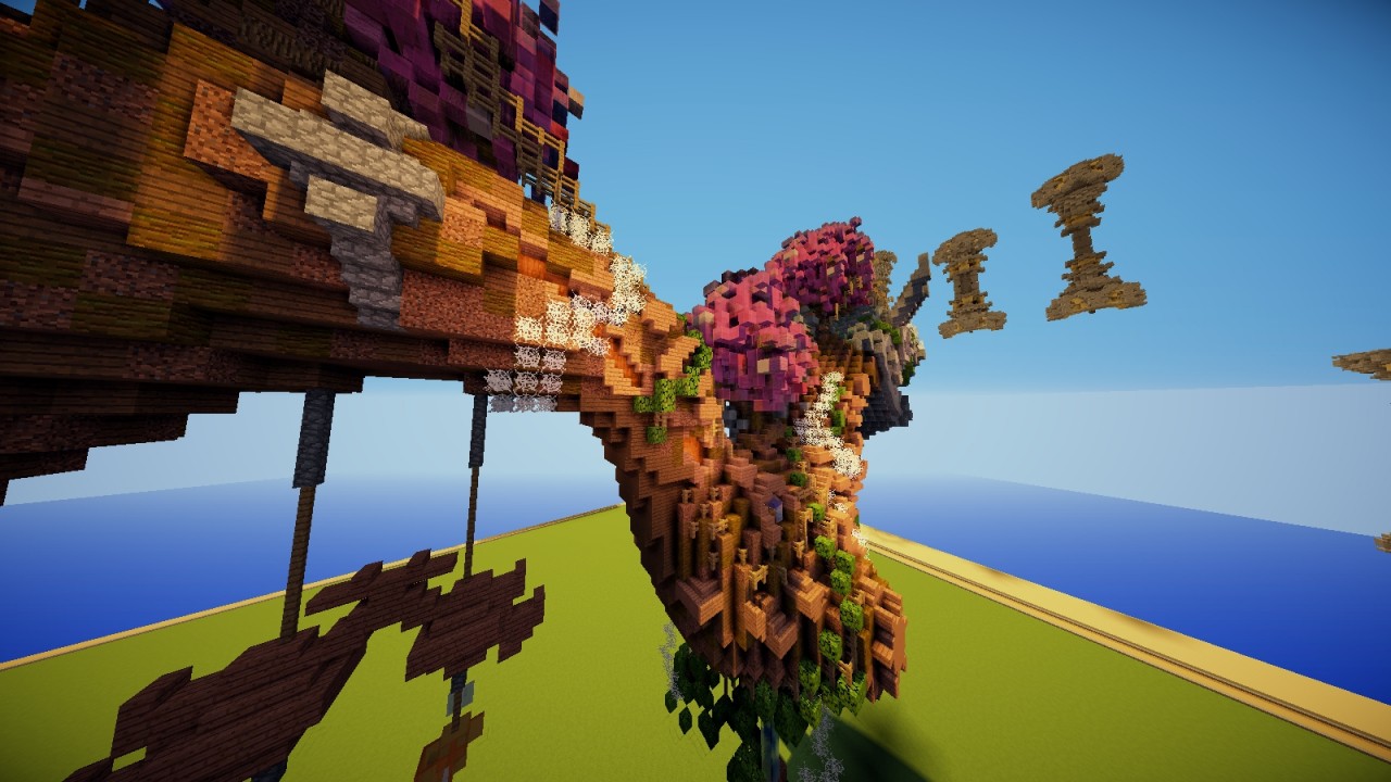 1st Organic - Elemental Dragon Minecraft Map