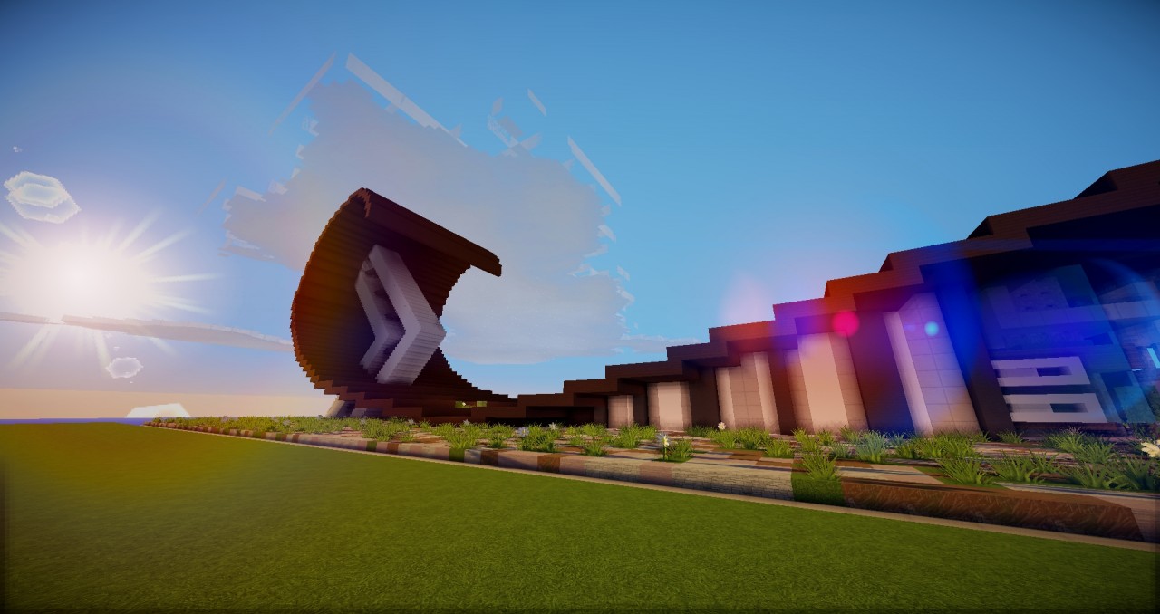 Abstract Modern Experimental House Minecraft Map