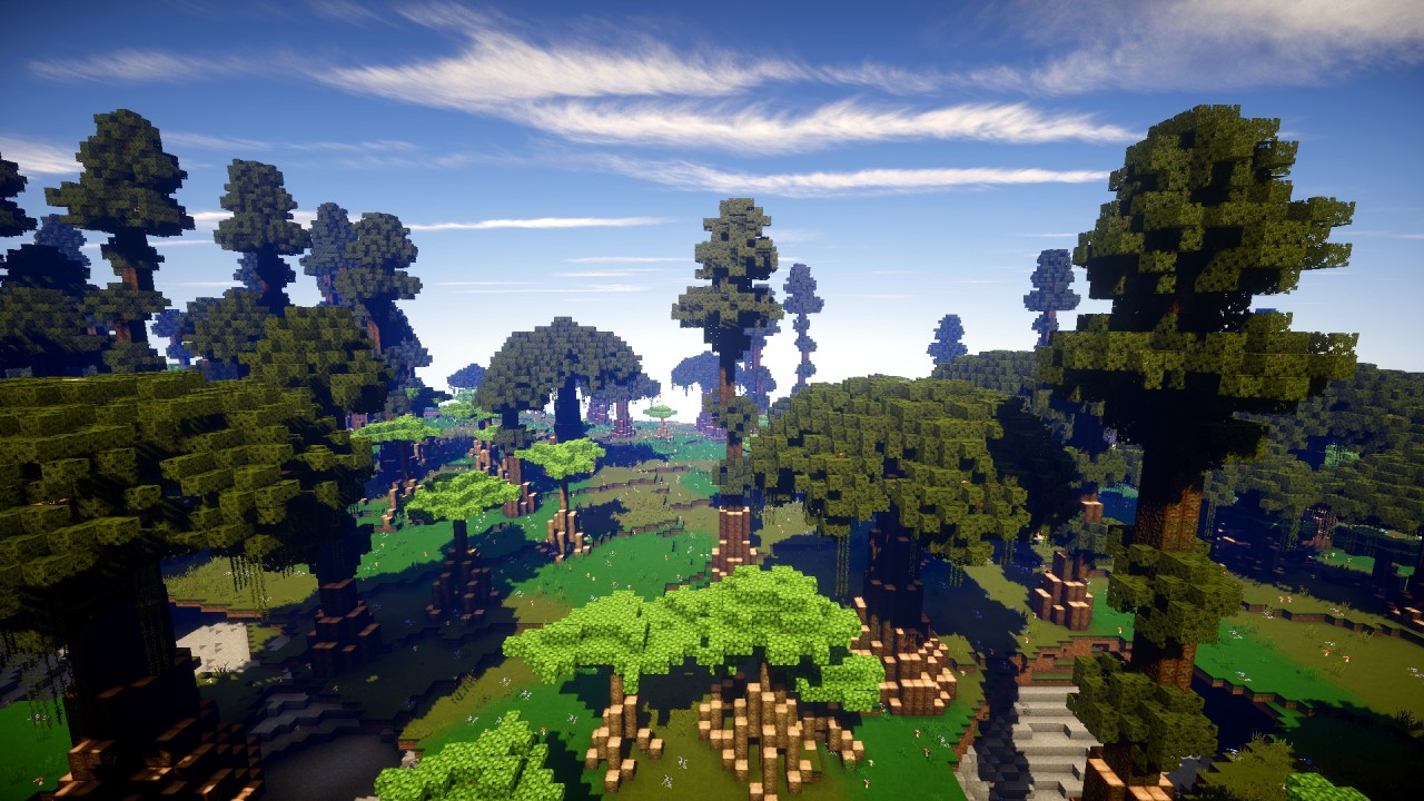 Lefia Everglade - Tree Pack Featurette #1 Minecraft Map