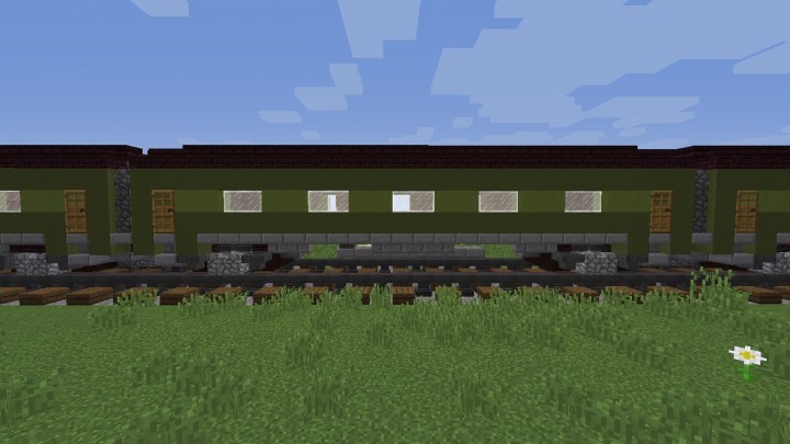 Mid 1900s Steam Passenger Train Minecraft Map