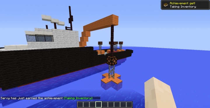 Custom Ship version: Buoy ship Minecraft Map