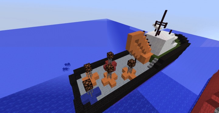 Custom Ship version: Buoy ship Minecraft Map
