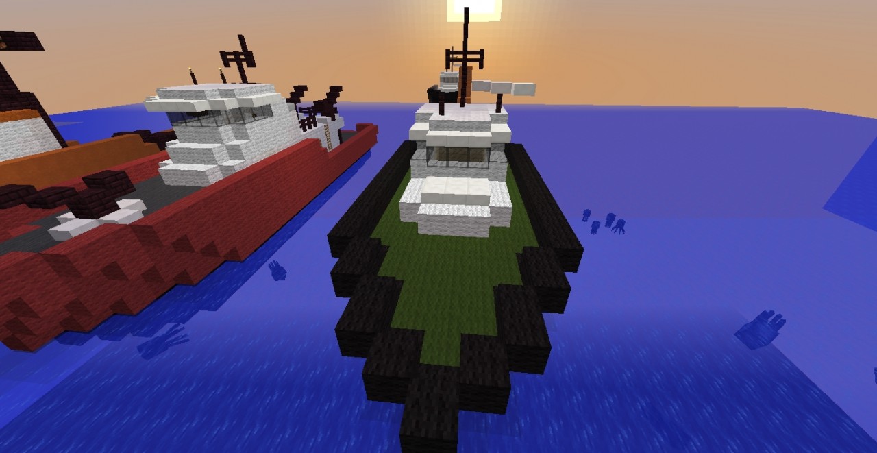 Custom Ship version: Buoy ship Minecraft Map