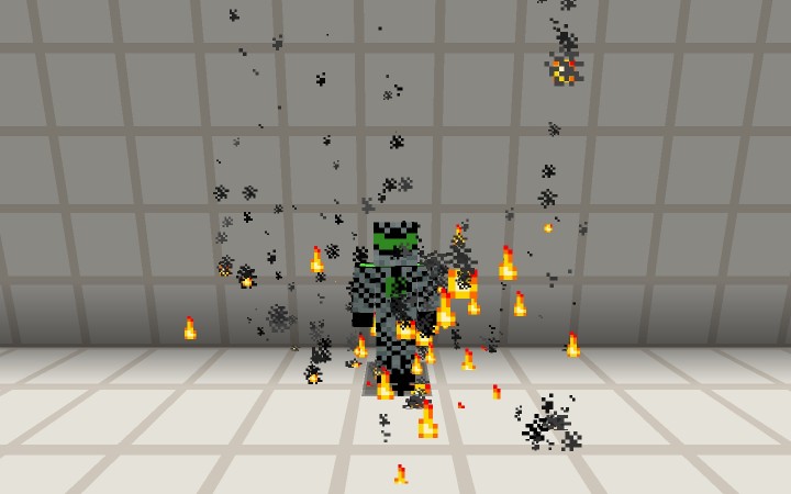 [cmd] Player Particles Only One Command Minecraft Map