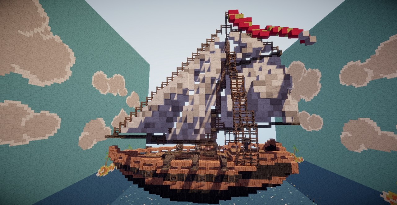 Ship- Gunboat Minecraft Map