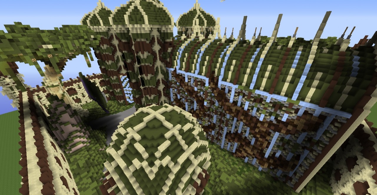 Emerald Cathedral Minecraft Map