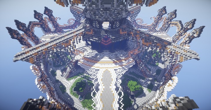 Server spawns Minecraft Map