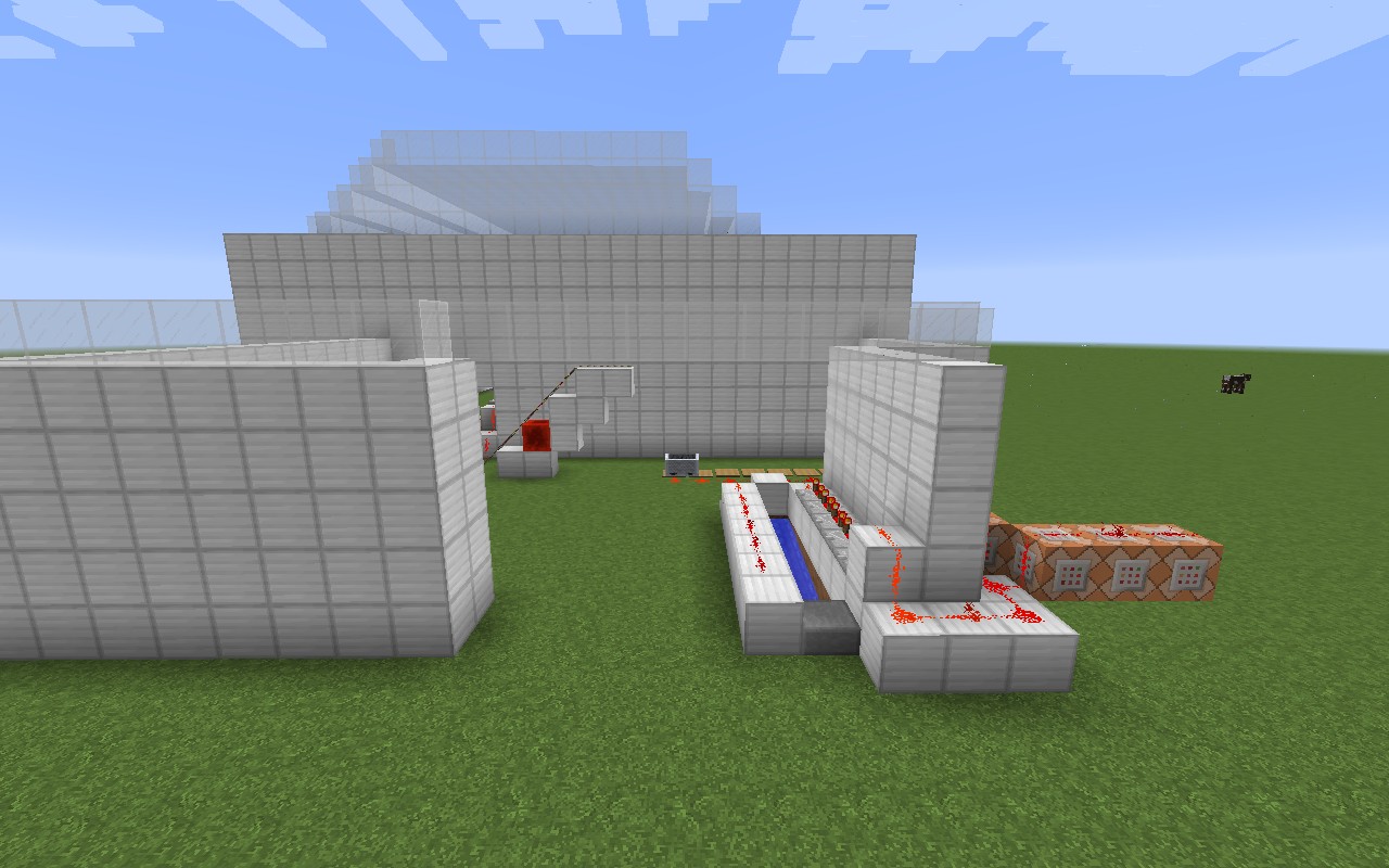 Rube Goldberg Machine (extended) Minecraft Map