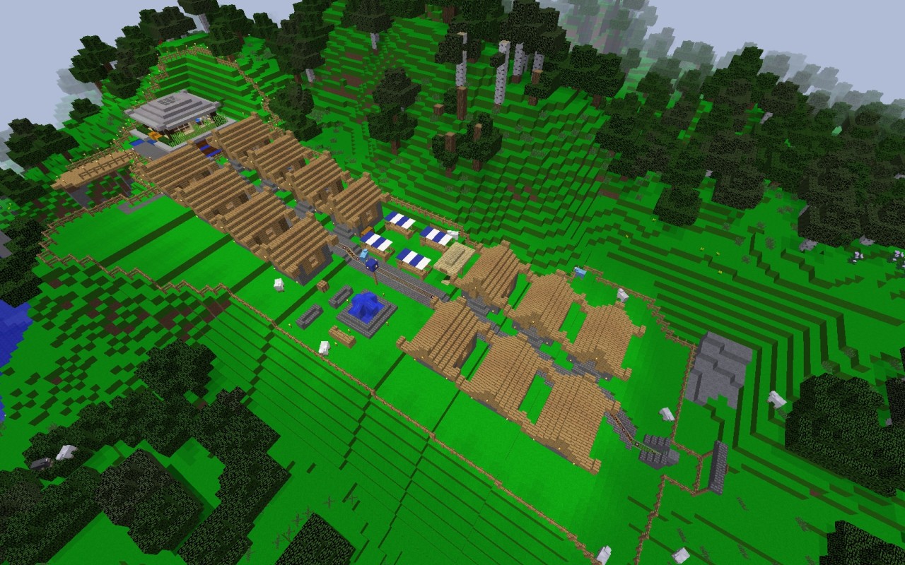 Hippie survival Minecraft Map