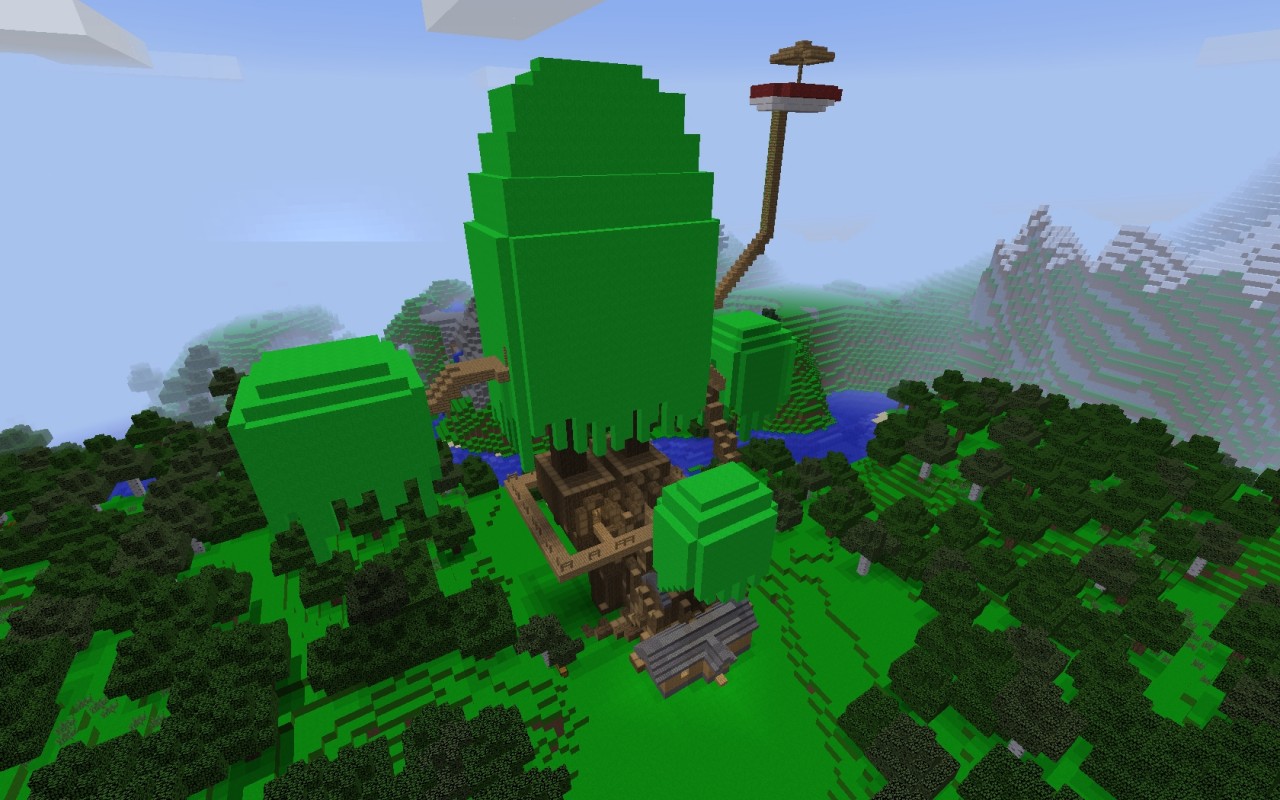 Hippie survival Minecraft Map