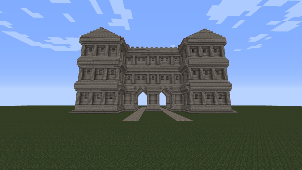 The gates of Trier Minecraft Map