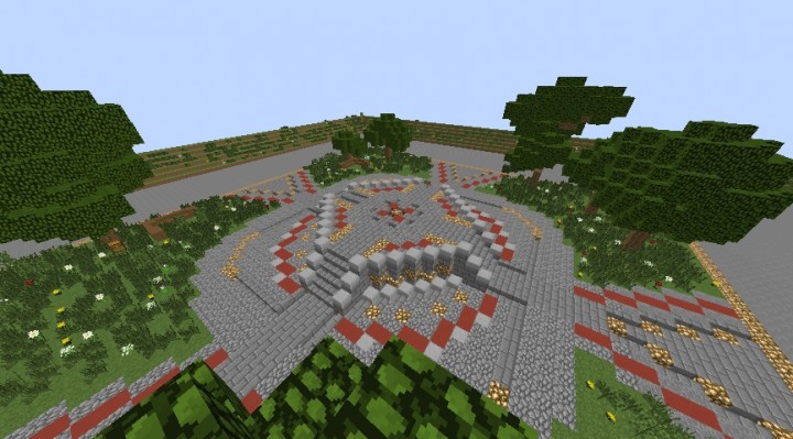 Teams Spawn Minecraft Map