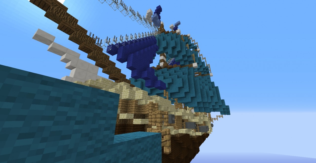 S.S. Nebula ship Minecraft Map