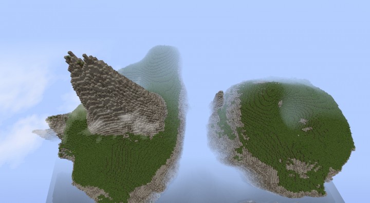 Custom Terrain Minecraft Map