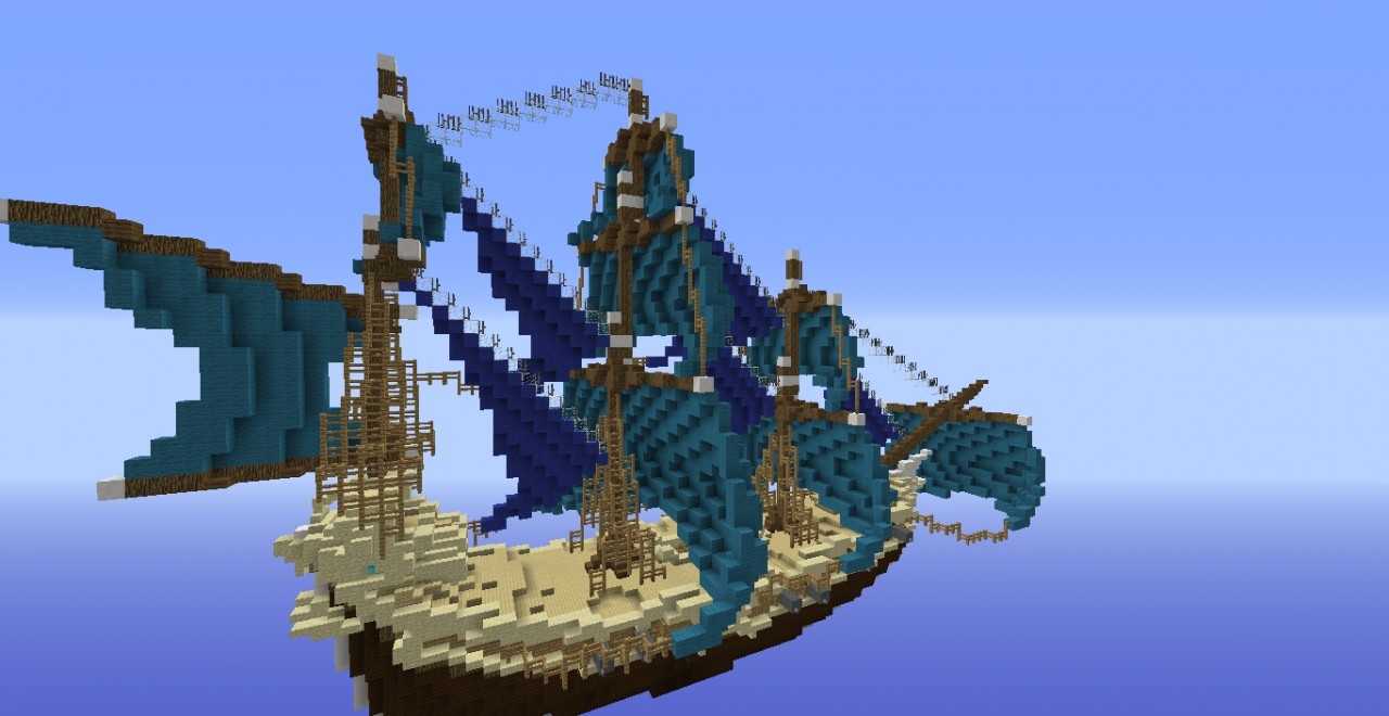 S.S. Nebula ship Minecraft Map