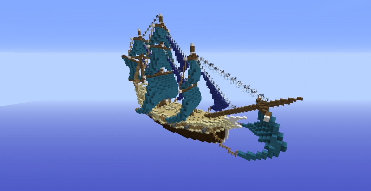 S.S. Nebula ship Minecraft Map