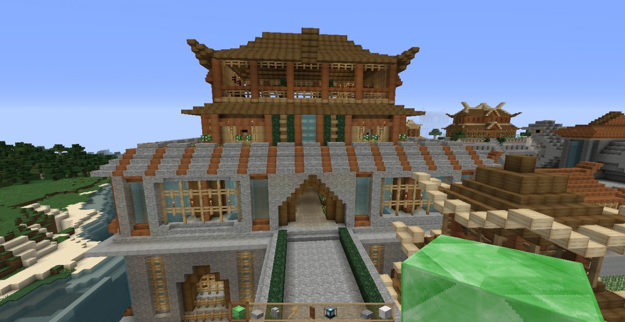 asian city Minecraft Map