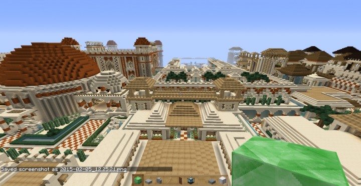 sandcity Minecraft Map