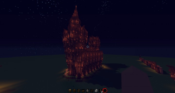 Fancy Large Dark Oak Building Minecraft Map