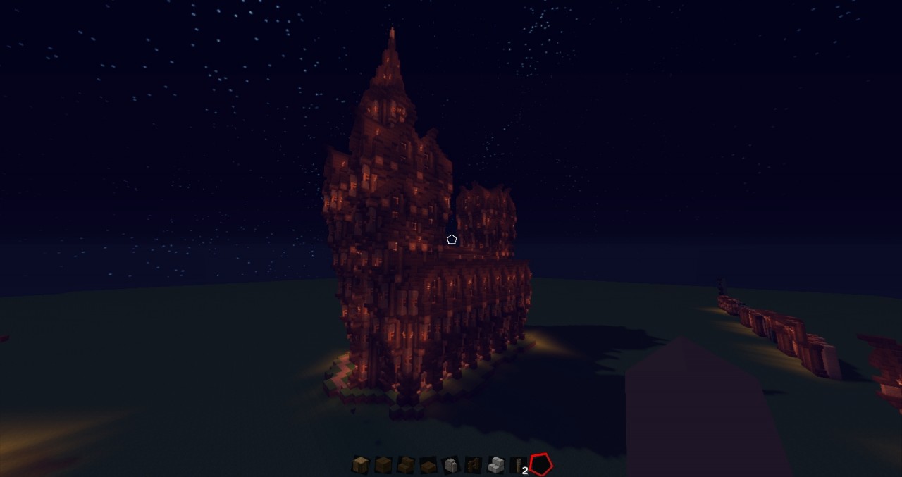 Fancy Large Dark Oak Building Minecraft Map