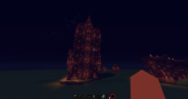 Fancy Large Dark Oak Building Minecraft Map