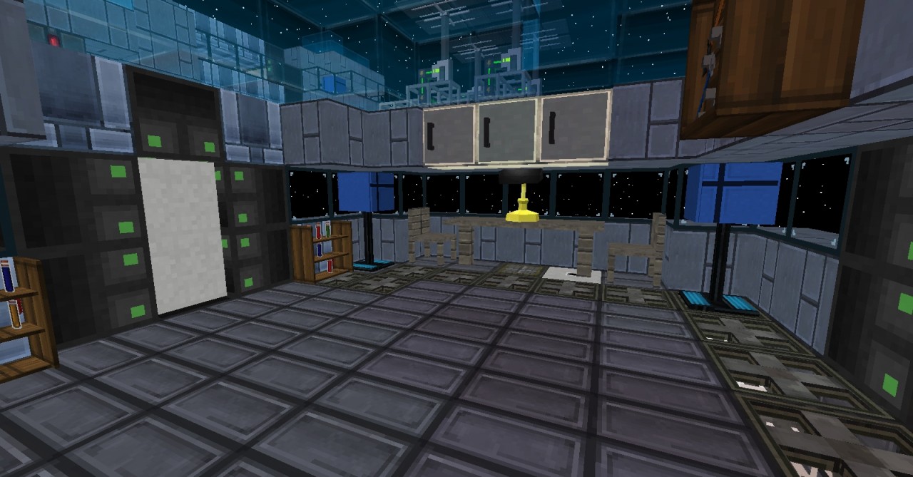 Galacticraft Spacestation Minecraft Map
