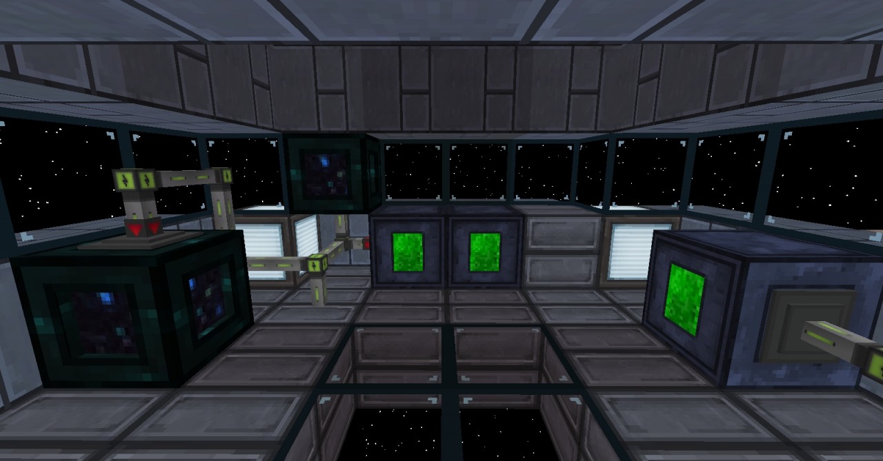 Galacticraft Spacestation Minecraft Map
