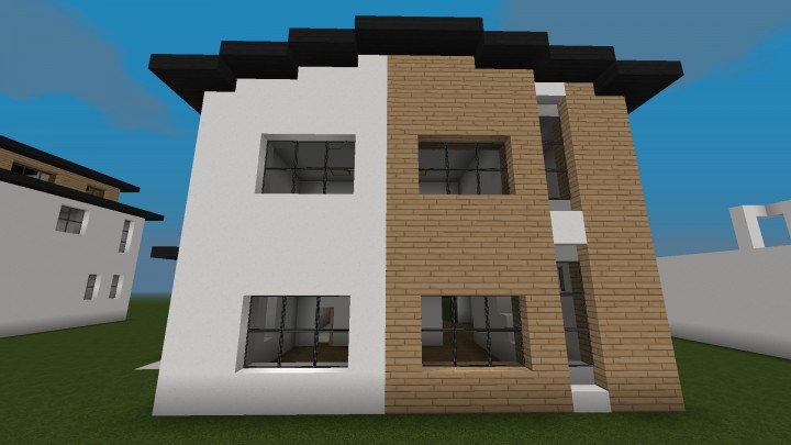 Simple Modern Estate House 4 Minecraft Map