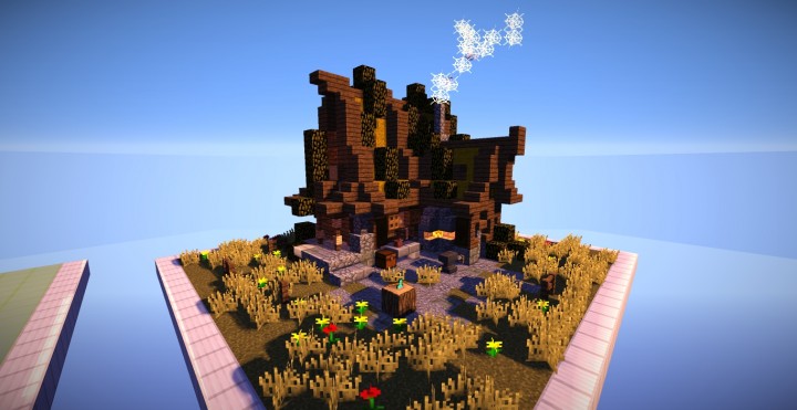 1.8 Blacksmith Shack with Forge Minecraft Map