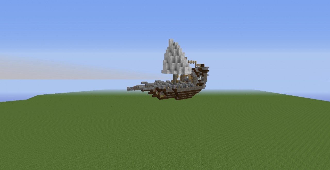 First boat/ship Minecraft Map