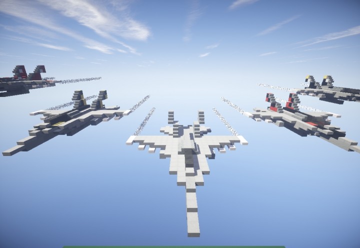 F/A-18E/F Super Hornet Minecraft Map