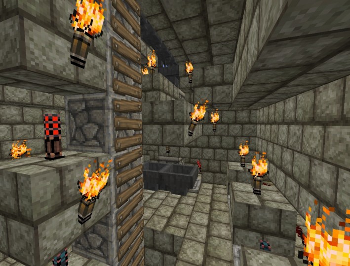 Fully Automatic Chicken Farm/Cooker Minecraft Map