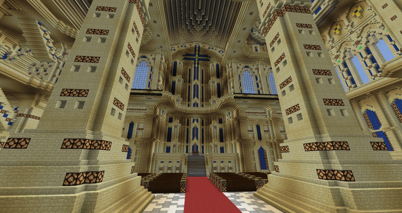 Sand Cathedral Minecraft Map