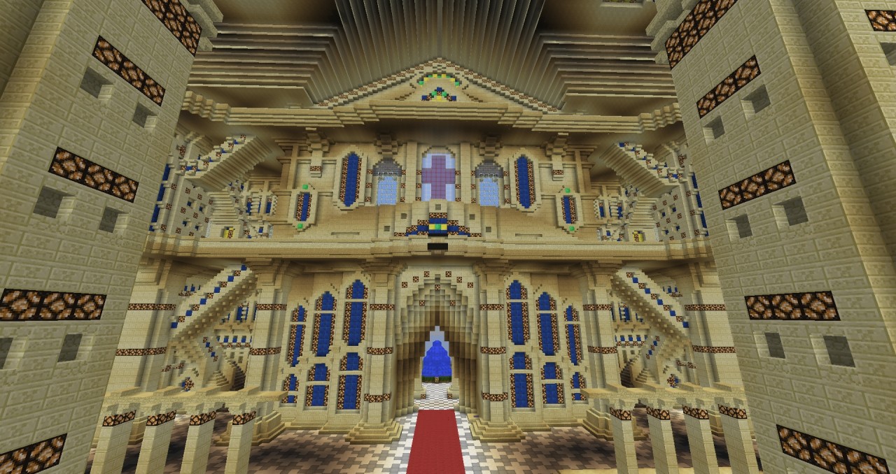 Sand Cathedral Minecraft Map