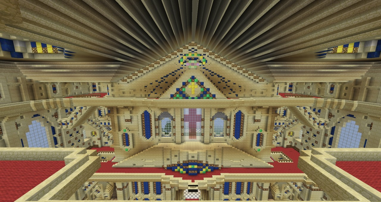 Sand Cathedral Minecraft Map