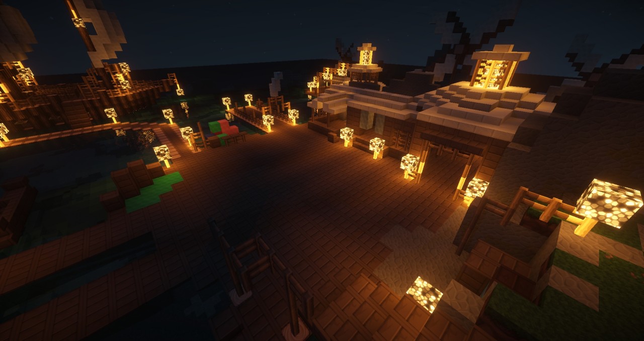 Monster Hunter Tri Village Minecraft Map