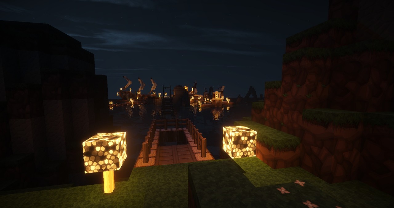Monster Hunter Tri Village Minecraft Map