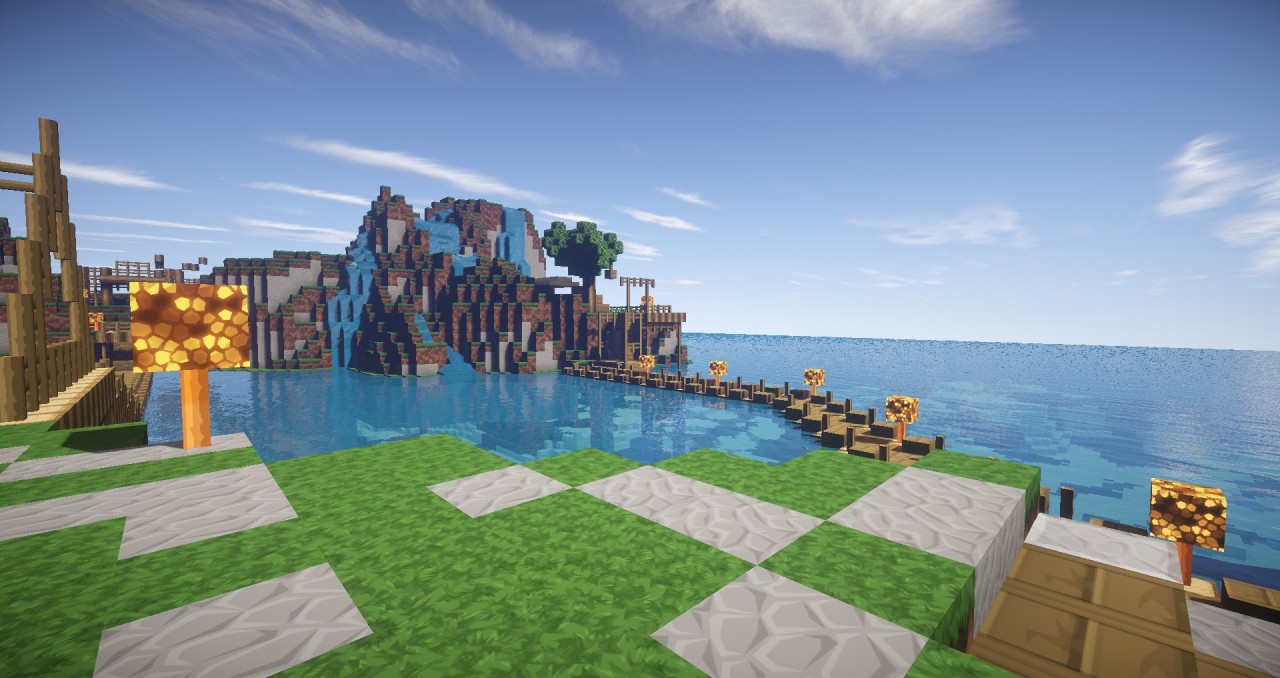 Monster Hunter Tri Village Minecraft Map