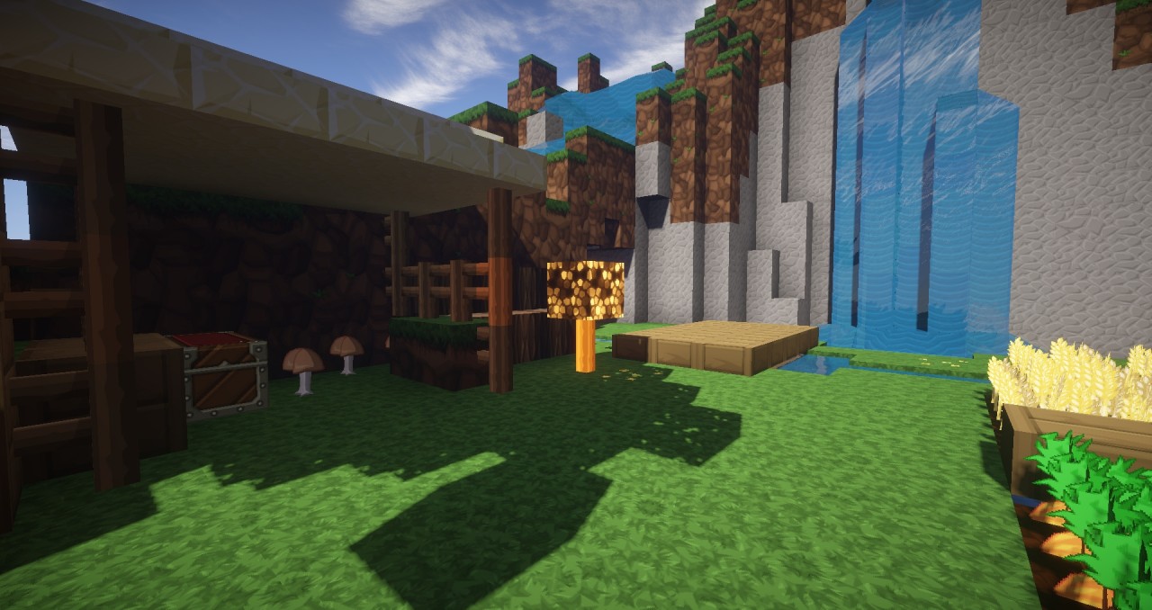 Monster Hunter Tri Village Minecraft Map