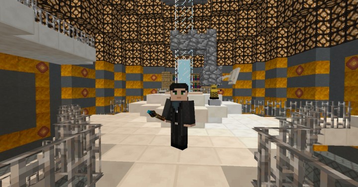 My custom TARDIS! (needs dalek mod) Minecraft Map