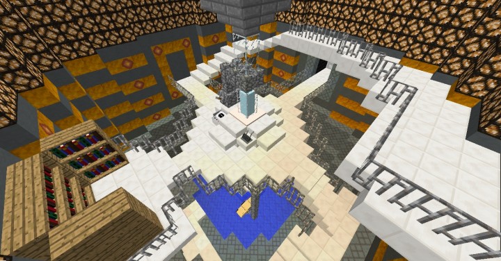 My custom TARDIS! (needs dalek mod) Minecraft Map