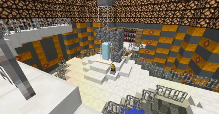 My custom TARDIS! (needs dalek mod) Minecraft Map