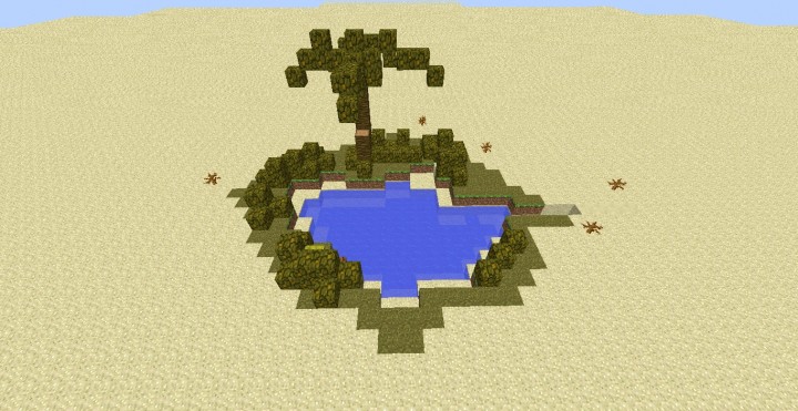 Oasis V1.26 (Standart + Mod) Type Minecraft Map