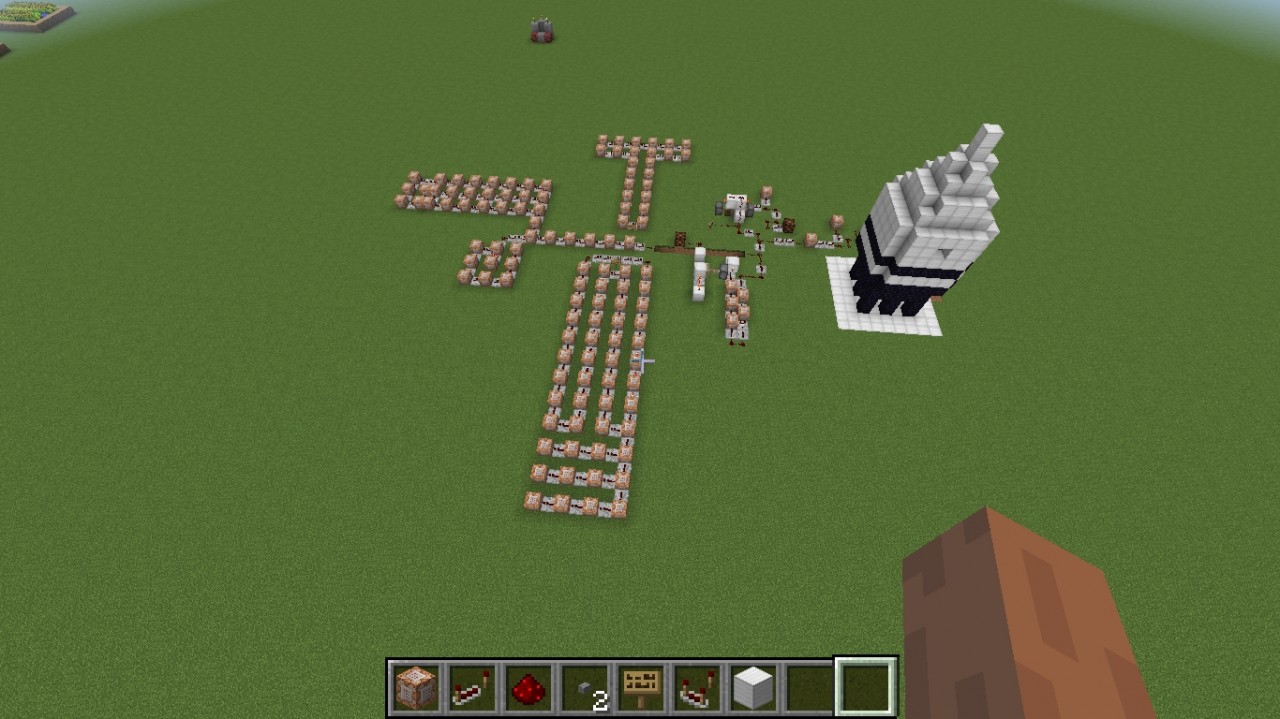 Redstone Rocket Minecraft Map