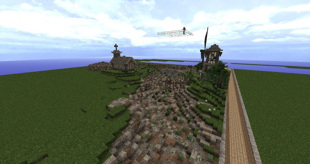 Dark wood: Medieval Plot Minecraft Map